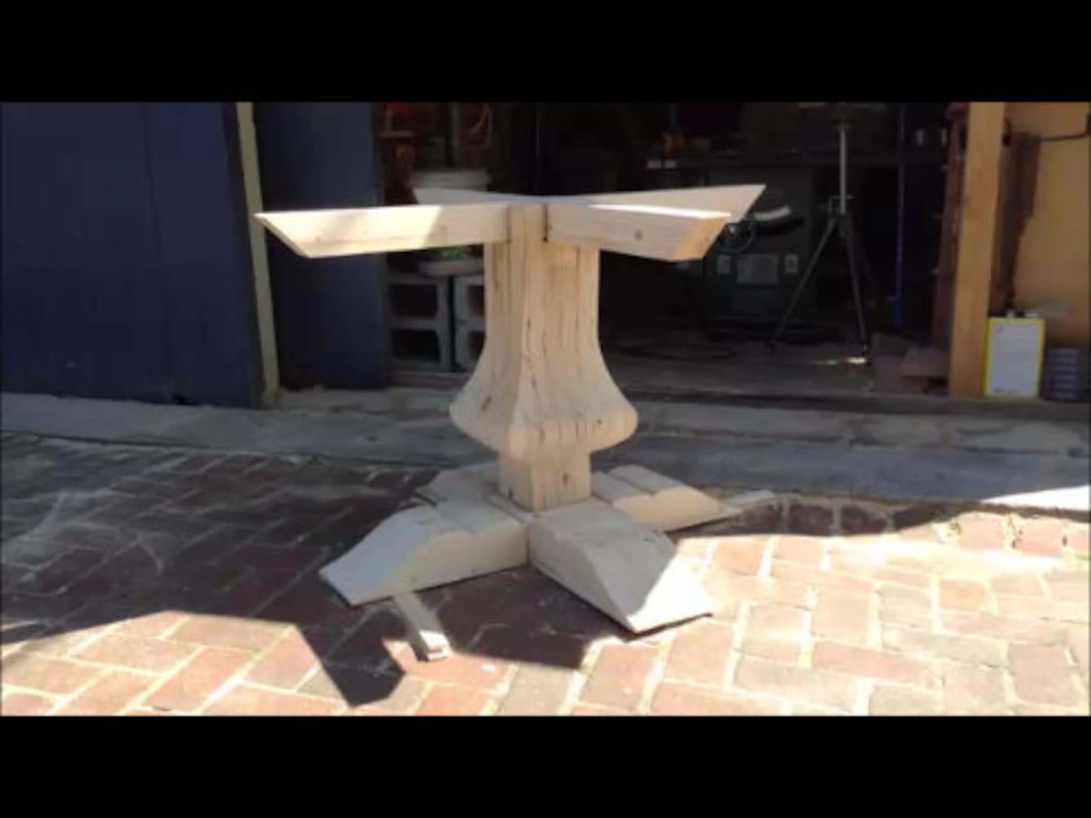 Pedestal Table DIY Digital Plans W/scale Drawing Printouts - Etsy