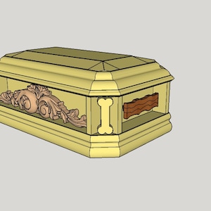 DIY Pet Casket - Digtial Plans - Etsy