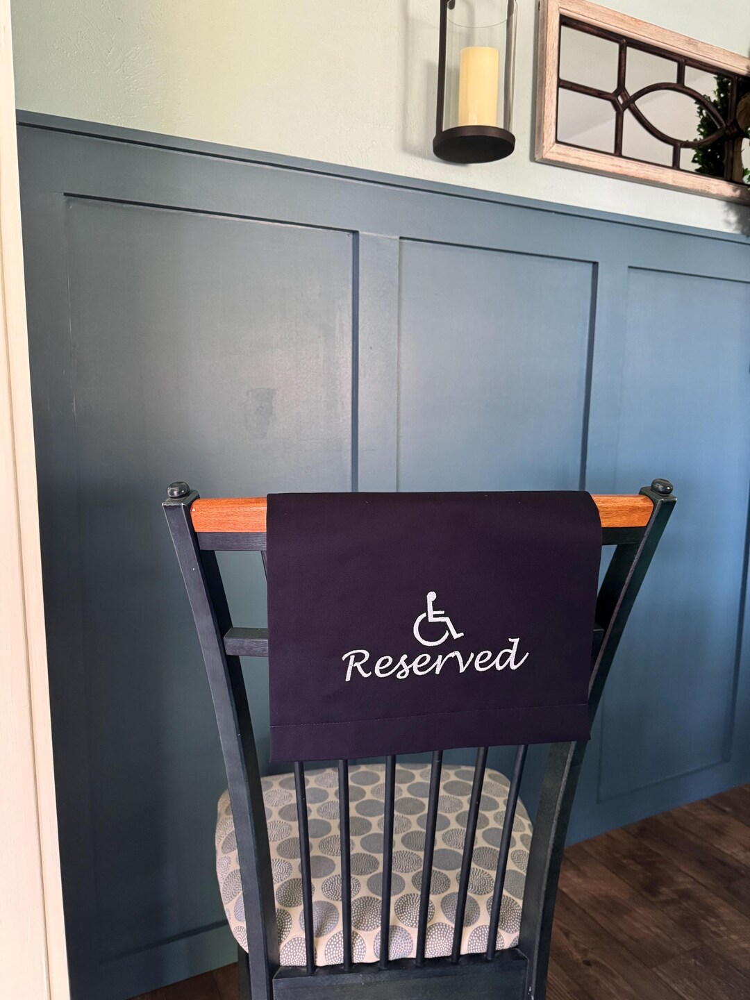 Reserved Handicap Signs for Auditorium, Church, Theater, Venue, Chair ...