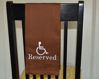 Fabric Pew Reserved Sign - Etsy