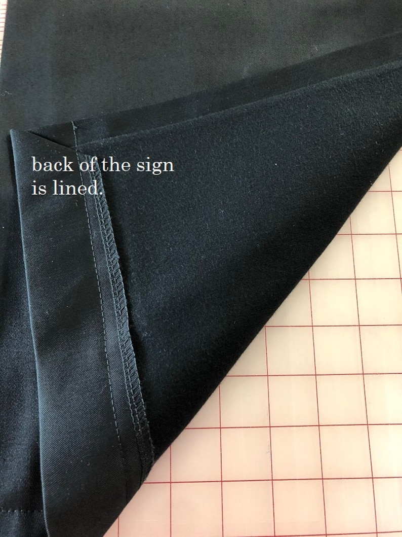 Custom Embroidered Pew Sash, First Lady Reserved Sign, Chair Drape - Etsy