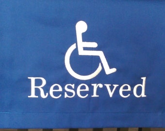 Fabric Reserved Sign - Etsy