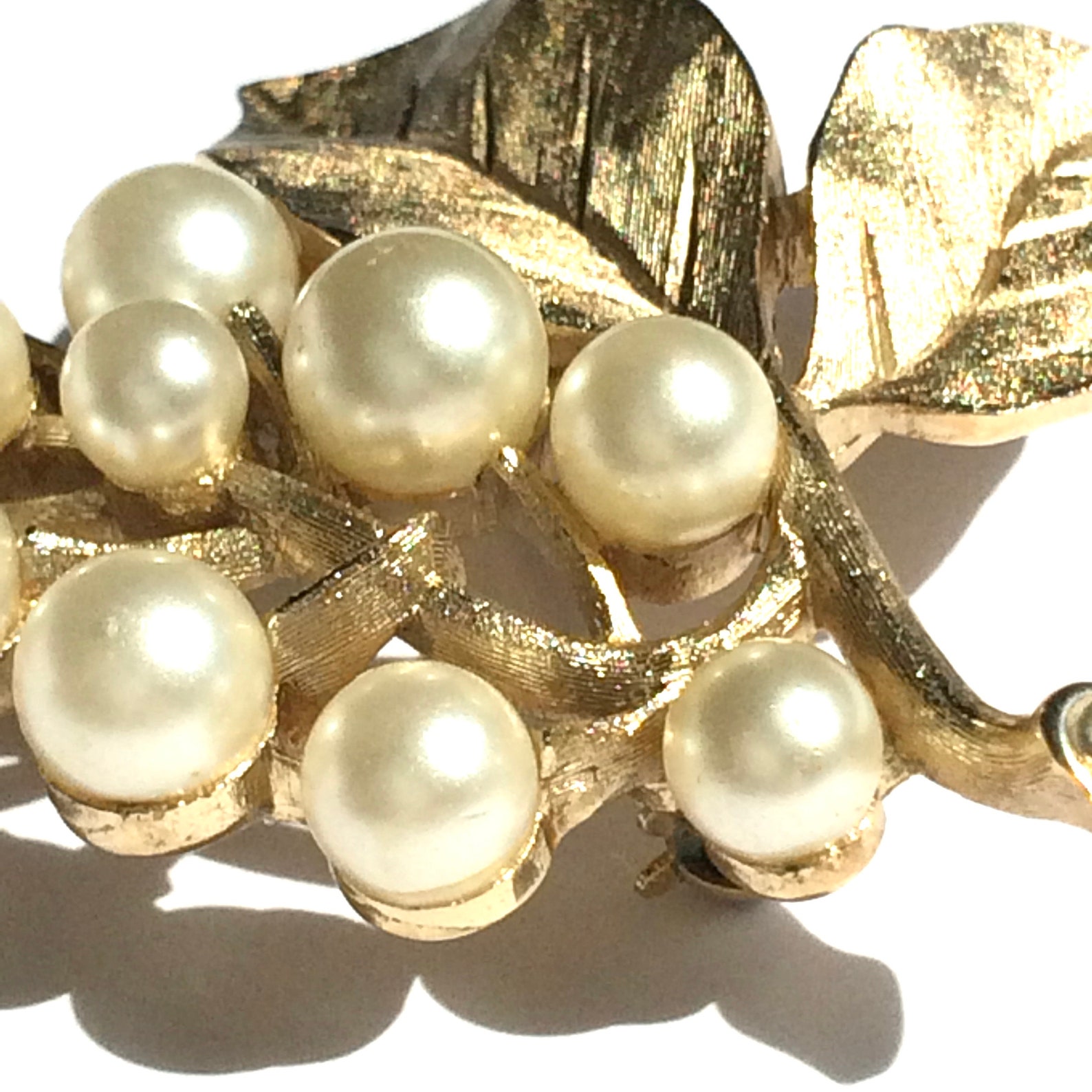 Vintage Trifari Pearl Brooch Bridal Jewelry Gift for Her - Etsy