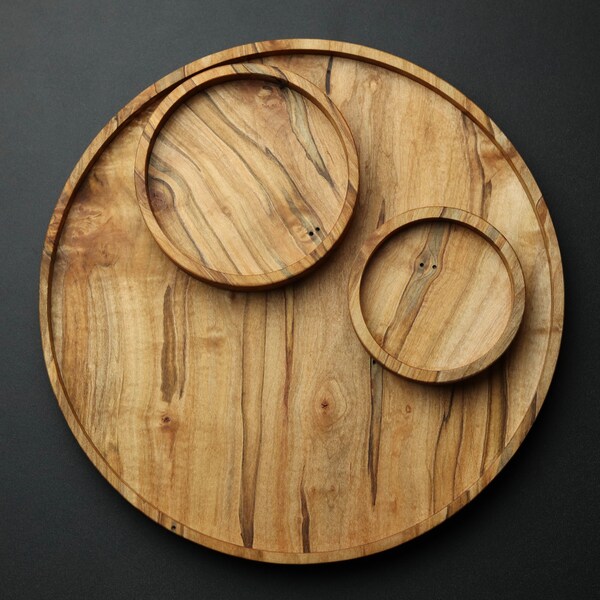 24 Inch Round Tray - Etsy