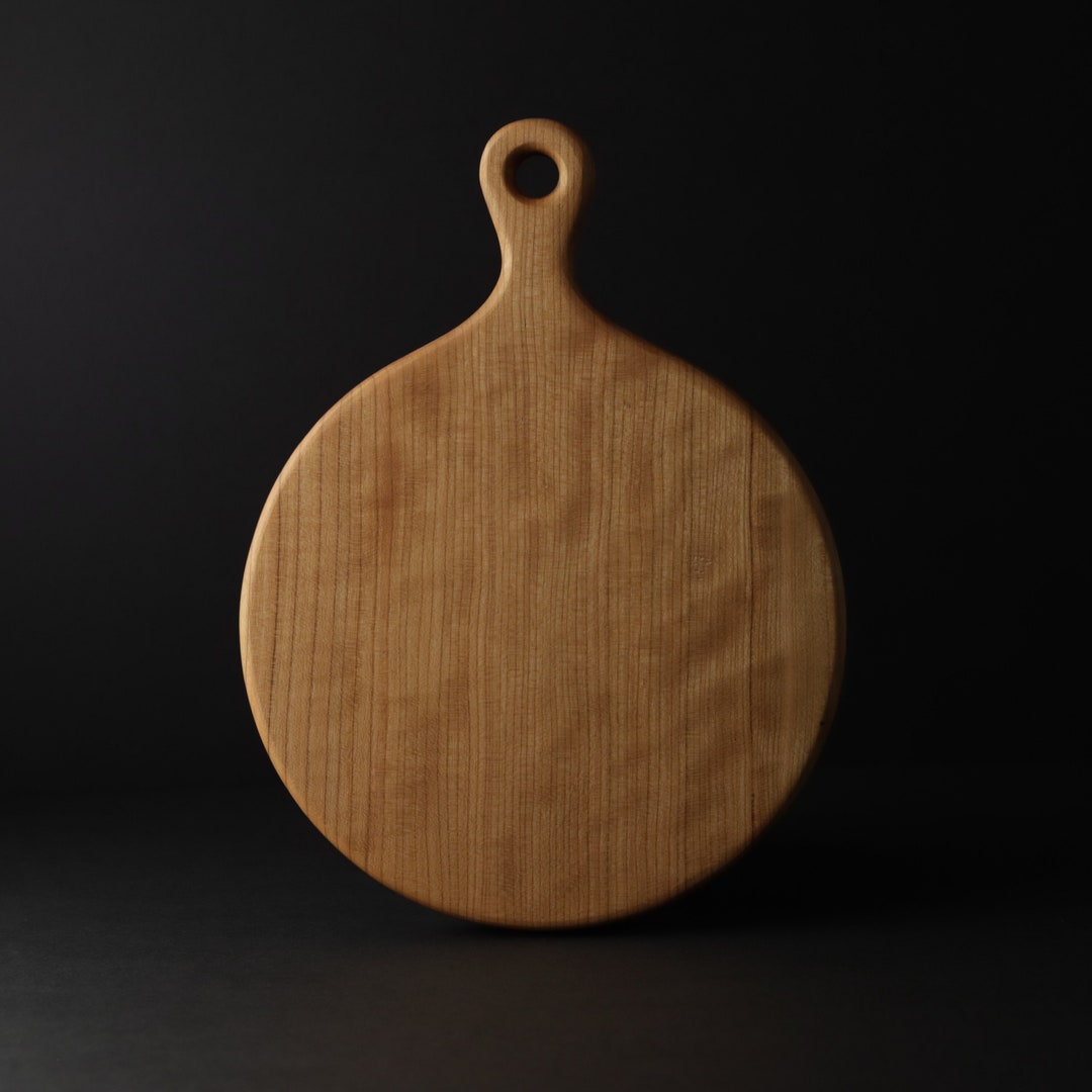 Round Citrus Board, Cheese Board Cherry Wood - Etsy