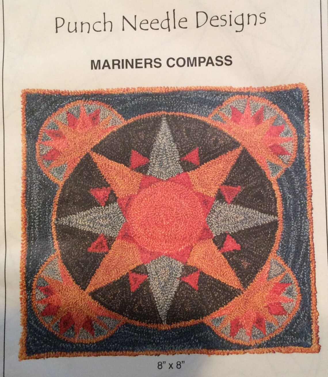 Mariners Compasspunch Needle Pattern | Etsy