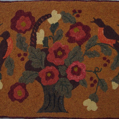 Hydrangeas Rug Hooking Pattern | Etsy