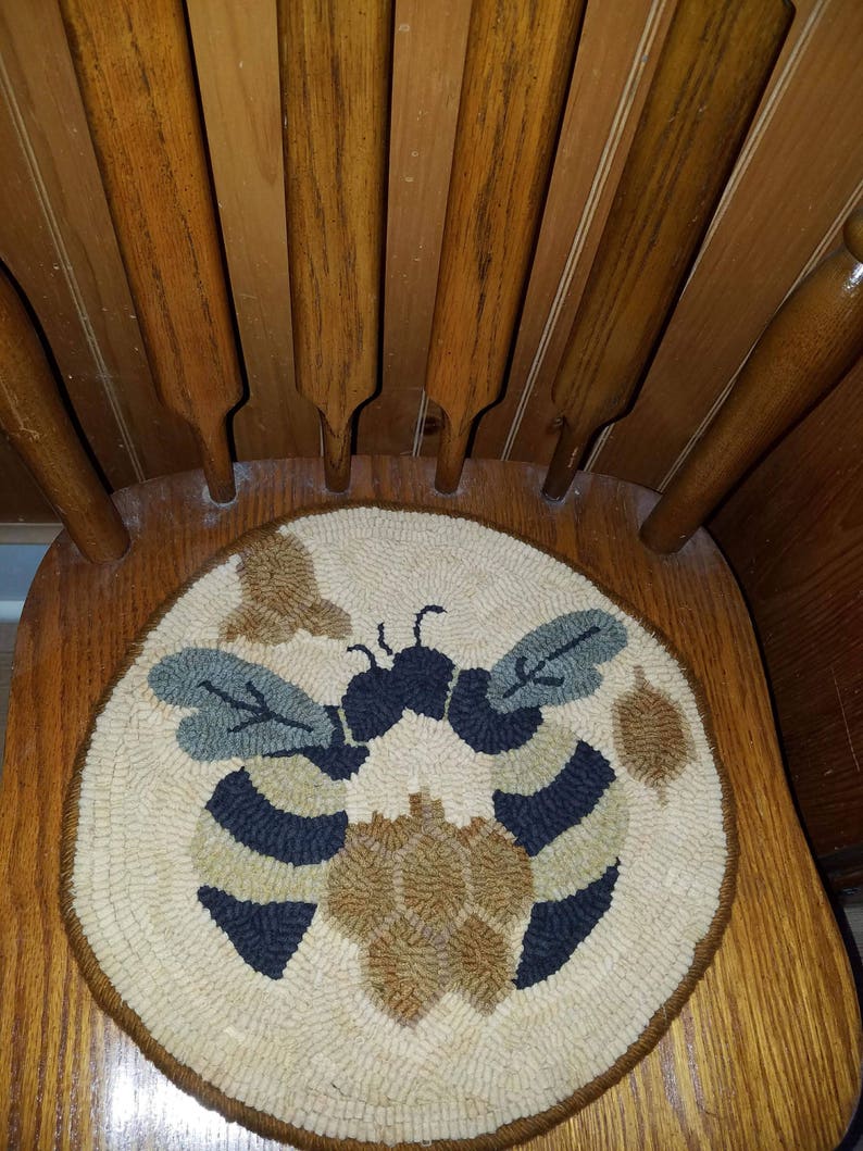 Bee My Honey Rug Hooking Pattern - Etsy