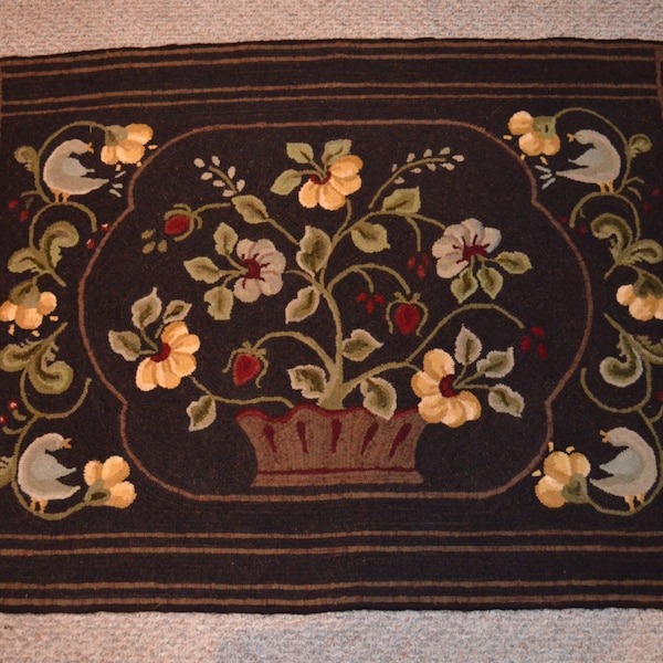 Two Old Crows Rug Hooking Patterns - Etsy