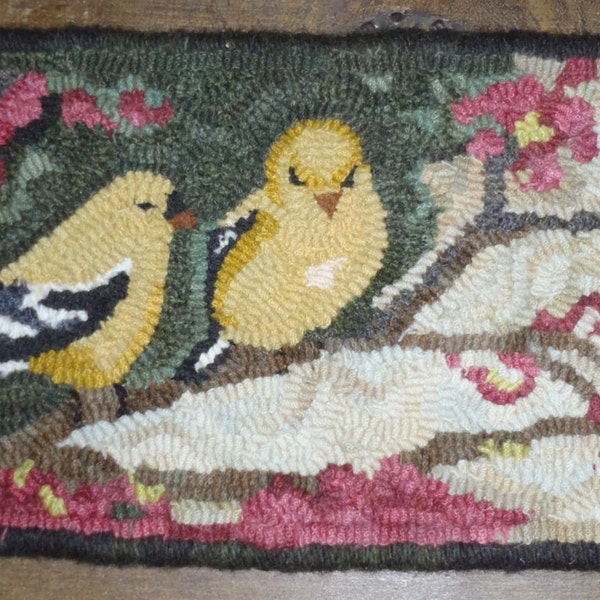Two Old Crows Rug Hooking Patterns - Etsy