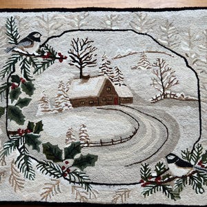PATTERN: Celebrating Winter Rug Hooking Pattern - Etsy