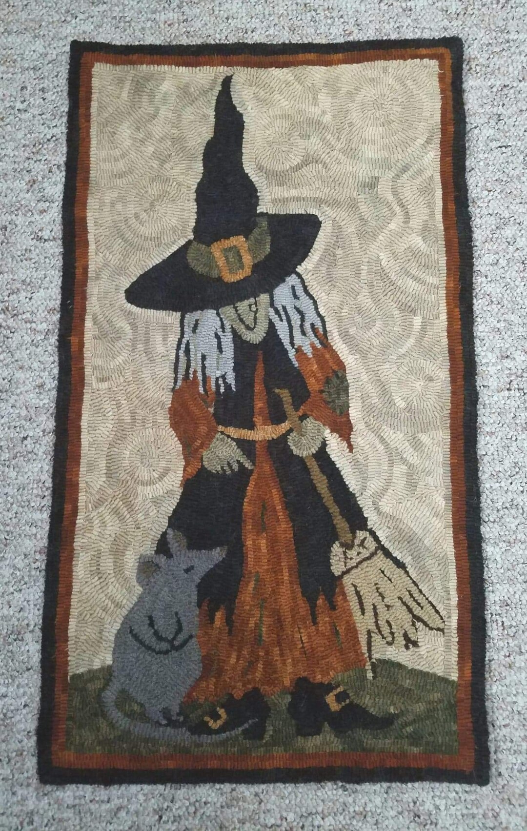 Pattern:witch Hazel Rug Hooking Pattern - Etsy