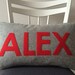 NAME CUSHION FONT No.1 - Etsy