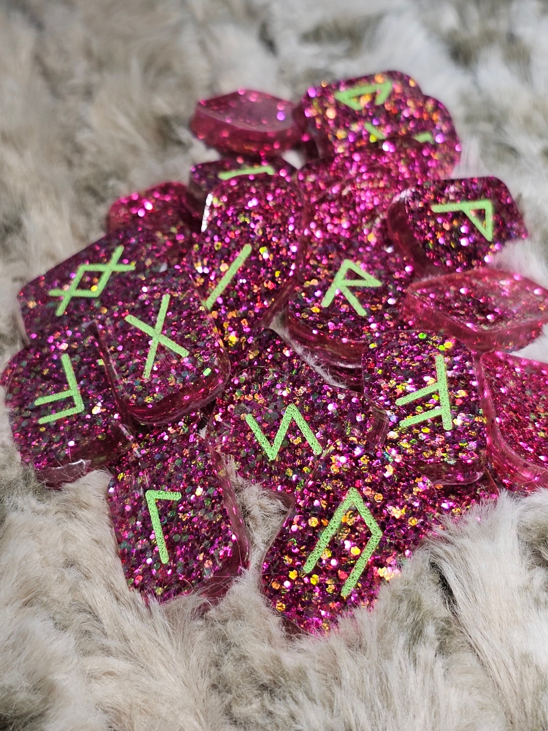 Neon Dreams Rune Set - Etsy