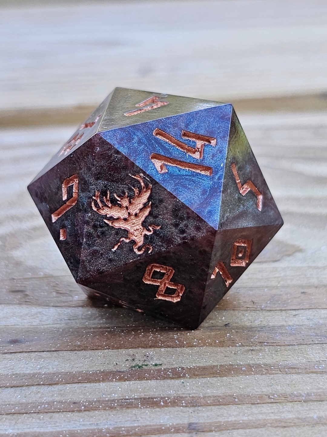 Planar Shift 32mm Chonk D20 Norse Font - Etsy UK