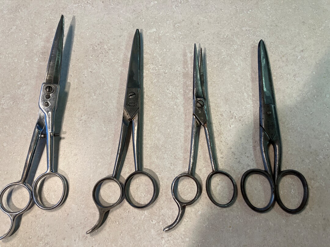 Vintage Barber Scissors 3 + Additional - Etsy