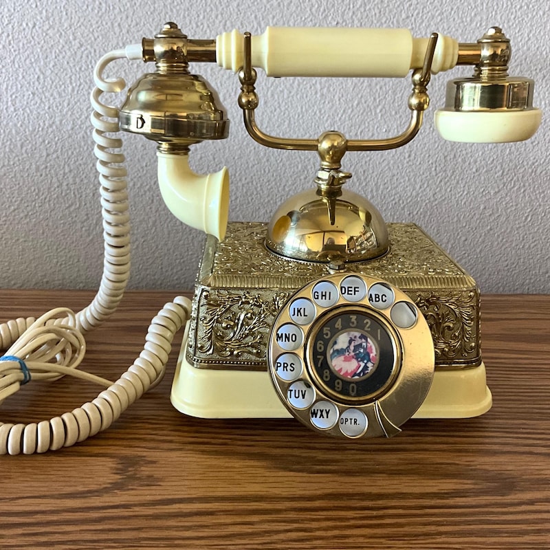 Rotary Dial Phone - Etsy