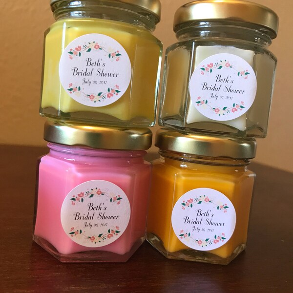 Hexagon Jar Labels - Etsy