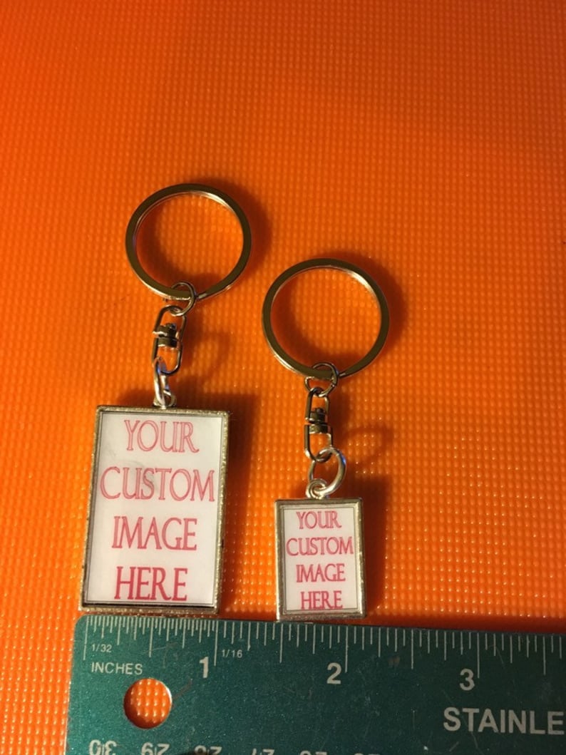 Custom Keychain Your Choice | Etsy