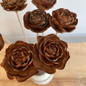 Cedar Roses With 18 Stems 10 Count - Etsy