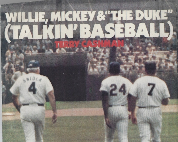 Willie Mickey & the Duke talkin' Baseball 45 RPM Record by Terry ...