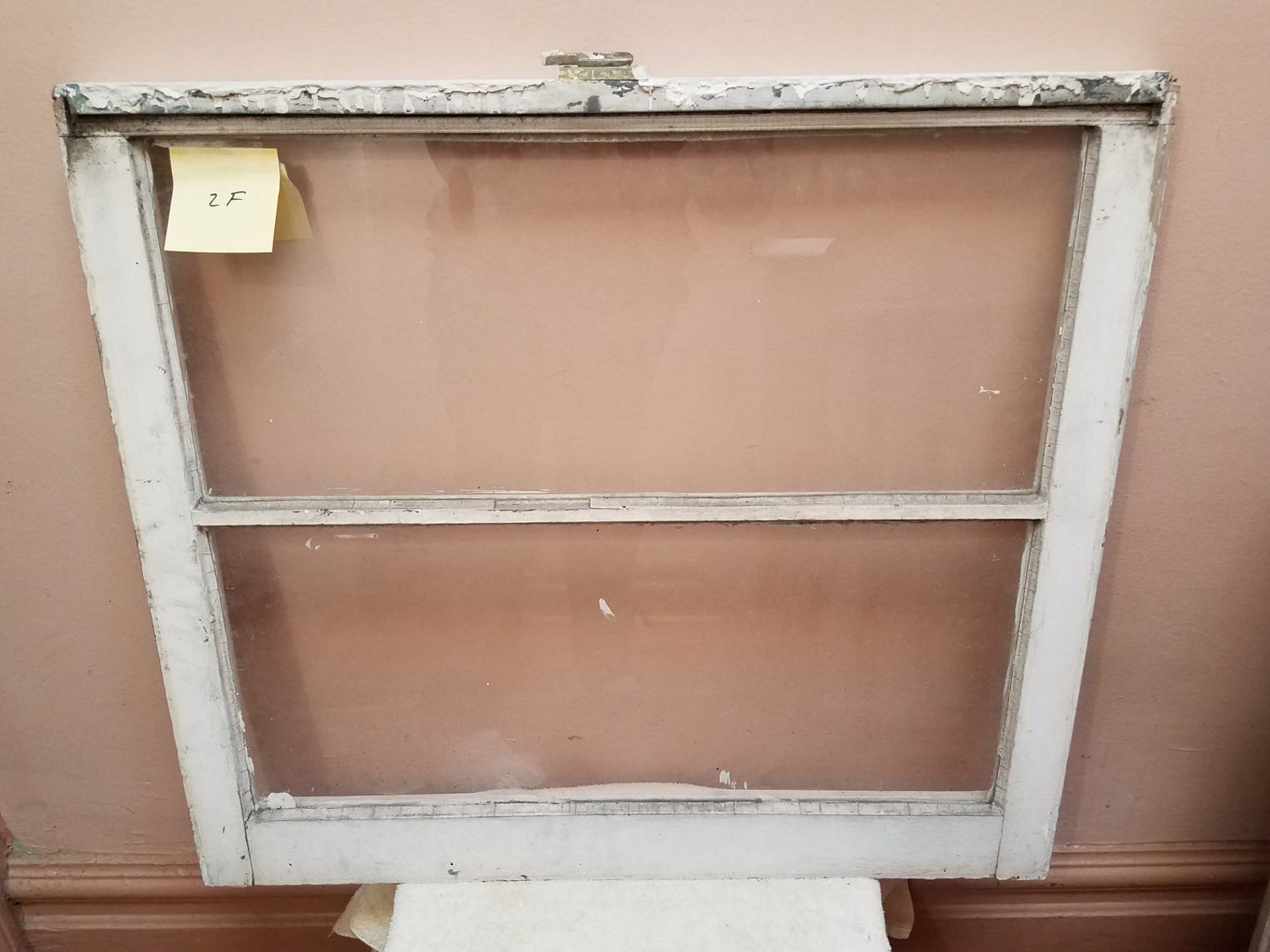 Vintage Antique Wood-vintage Reclaimed 2 Pane Window From Brooklyn, NY ...