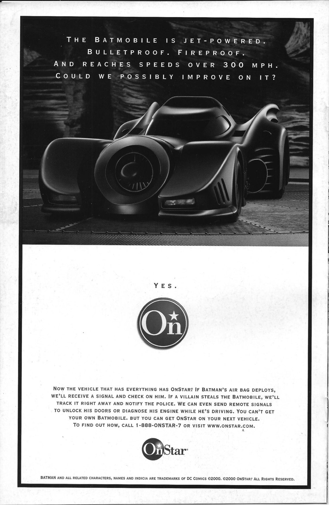 Batman Special Limited Edition Onstar Vintage DC Special Issue Comic ...