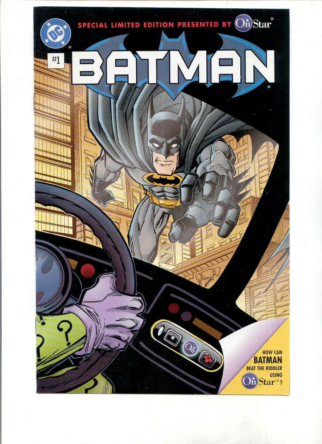 Batman Special Limited Edition Onstar Vintage DC Special Issue Comic ...