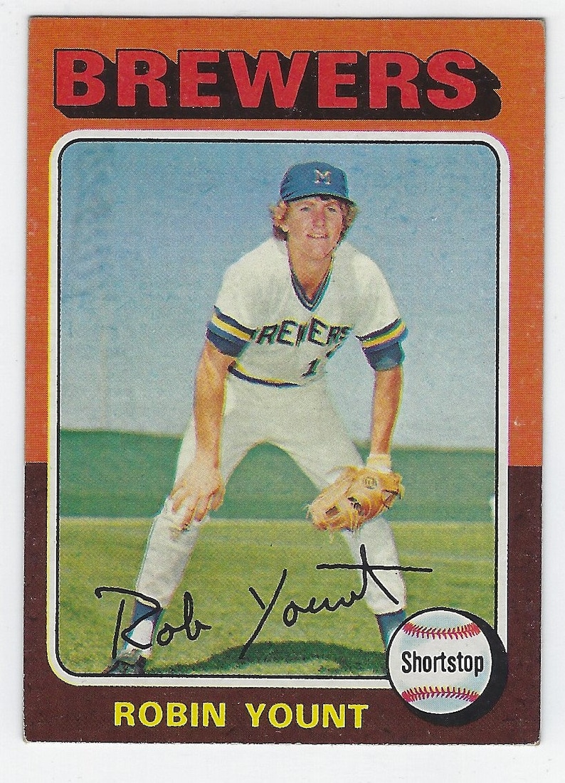 1975 Topps completa tarjeta de béisbol set fantástica | Etsy