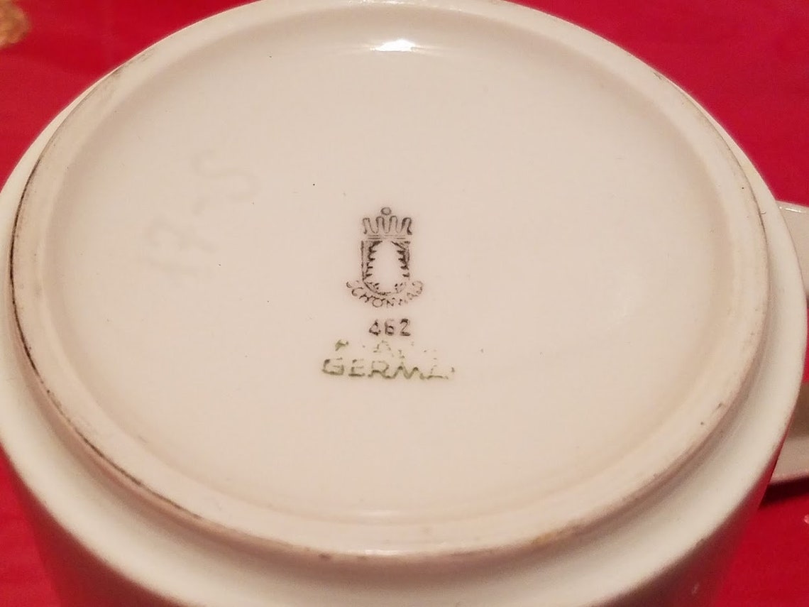 Schonwald German Cup & Saucer Made in Germany FREE SHIPPING - Etsy