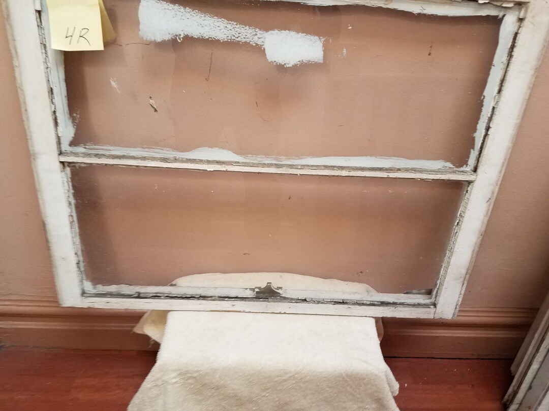 Vintage Antique Wood-vintage Reclaimed 2 Pane Window From Brooklyn, NY ...