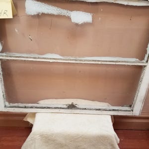 Vintage Antique Wood-vintage Reclaimed 2 Pane Window From Brooklyn, NY ...