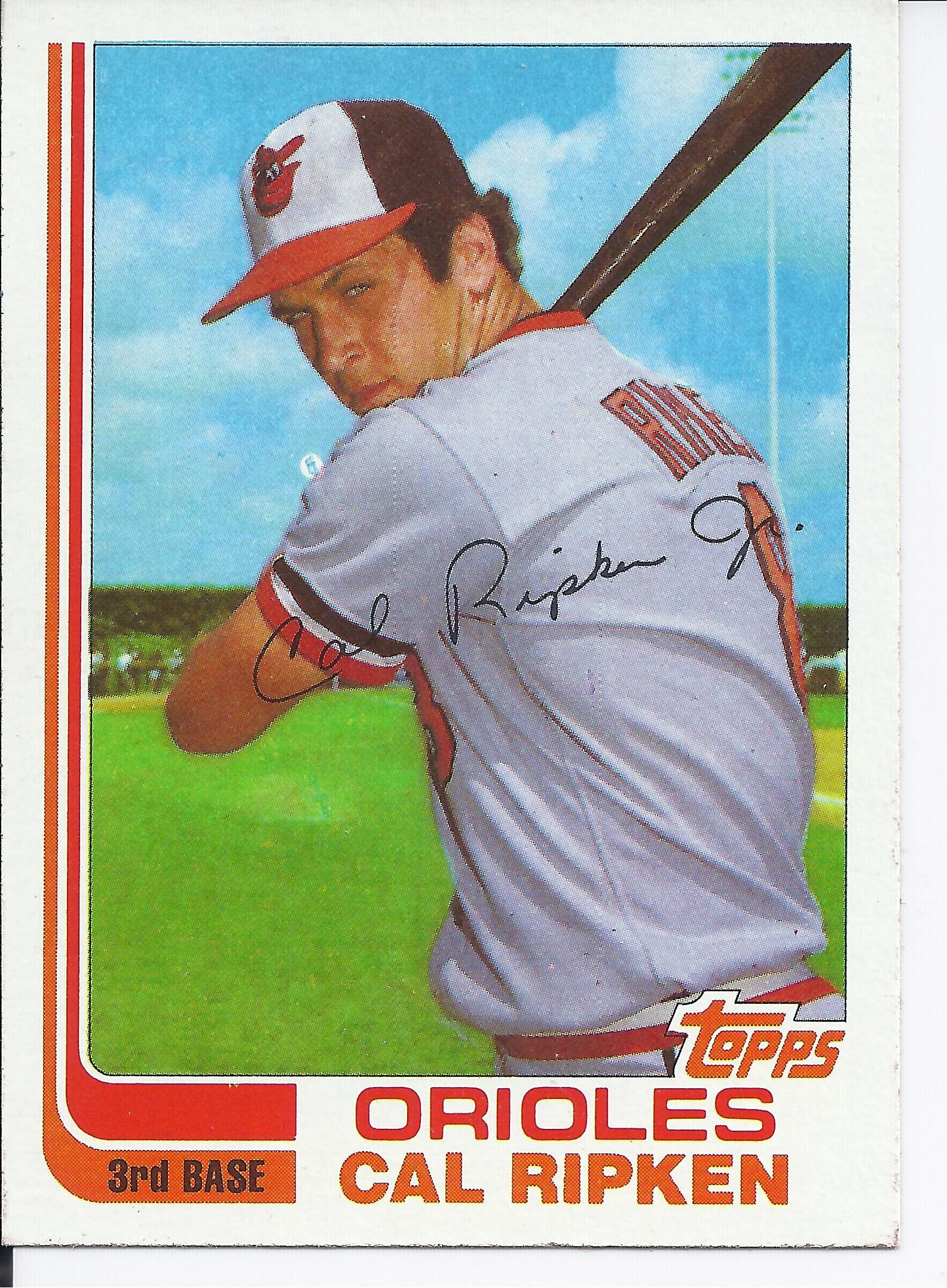 1982 Topps Baseball Set (792) & Traded Set (ripken Rookie) Very Nice ...