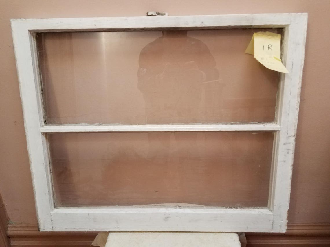 Vintage Antique Wood-vintage Reclaimed 2 Pane Window From Brooklyn, NY ...