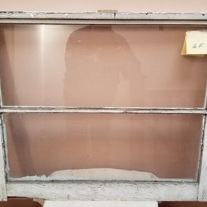 Vintage Antique Wood-vintage Reclaimed 2 Pane Window From Brooklyn, NY ...