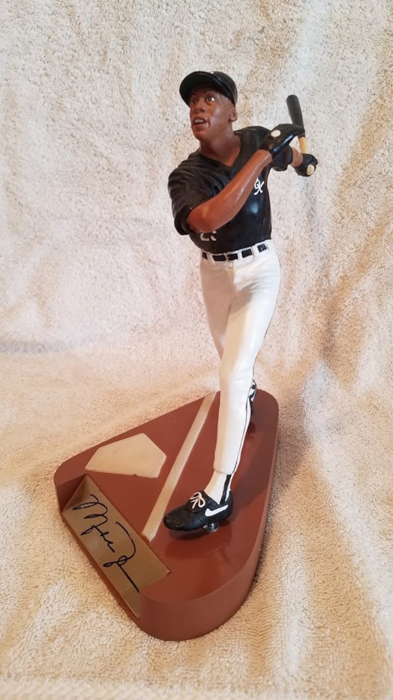 Michael Jordan Baseball Cold Cast Porcelain Salvino Inc. | Etsy