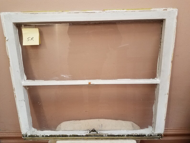 Vintage Antique Wood-vintage Reclaimed 2 Pane Window From Brooklyn, NY ...