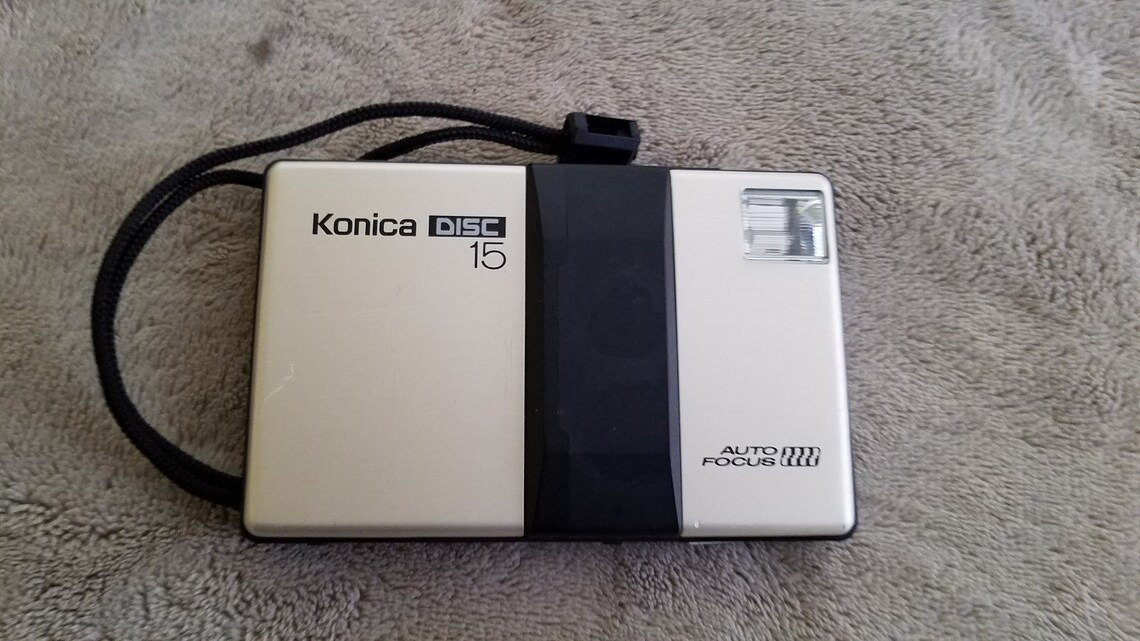 Konica Disc 15 Auto Focus Camera Model No. 701-123 Made By | Etsy