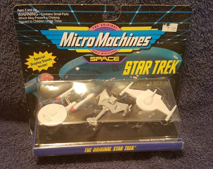 Star Trek Micro Machines U.S.S. Enterprise-klingon - Etsy
