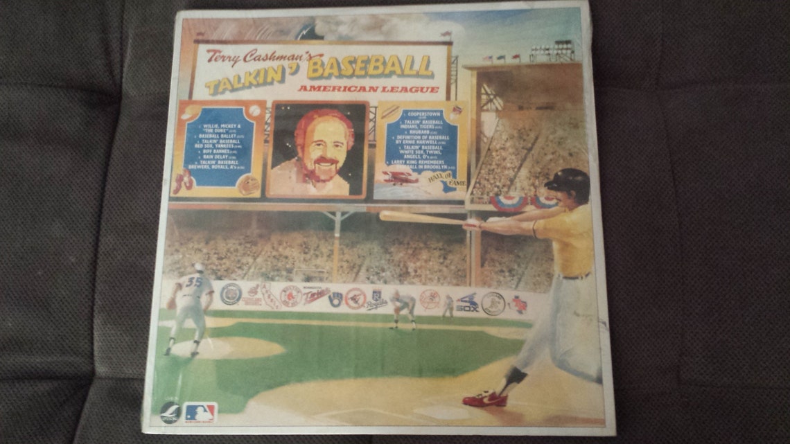 Terry Cashman's "talkin' Baseball American League" Vintage 33 1/3 RPM ...