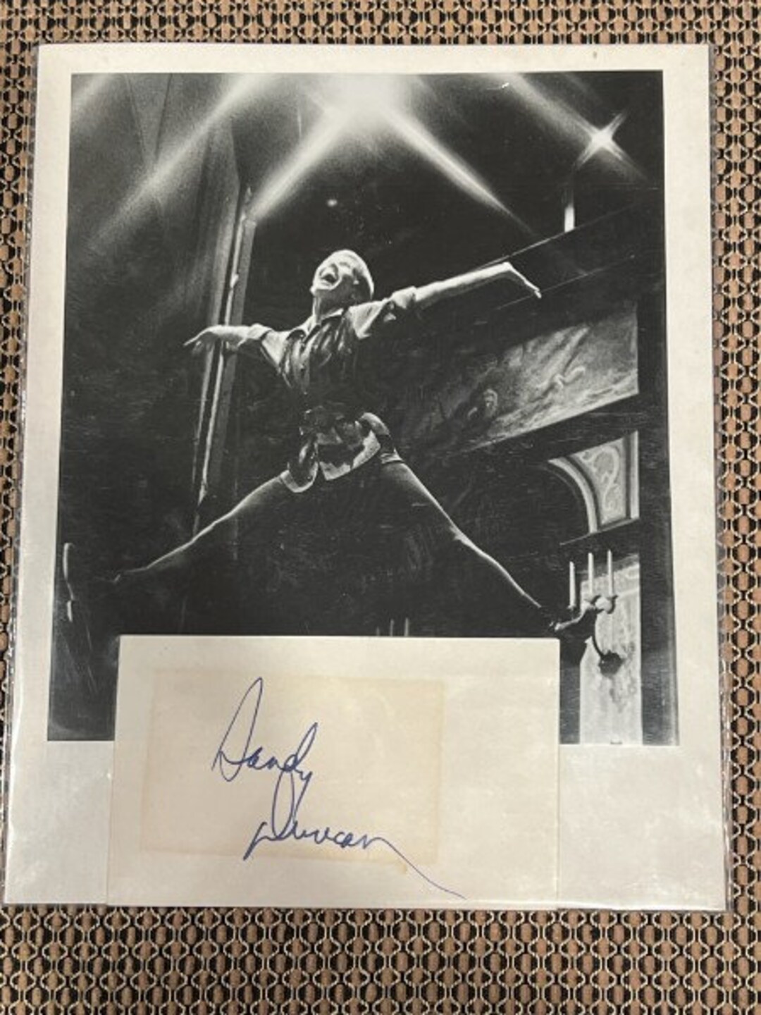 Broadway TV and Film Star Sandy Duncan Autographed Cut With Peter Pan ...
