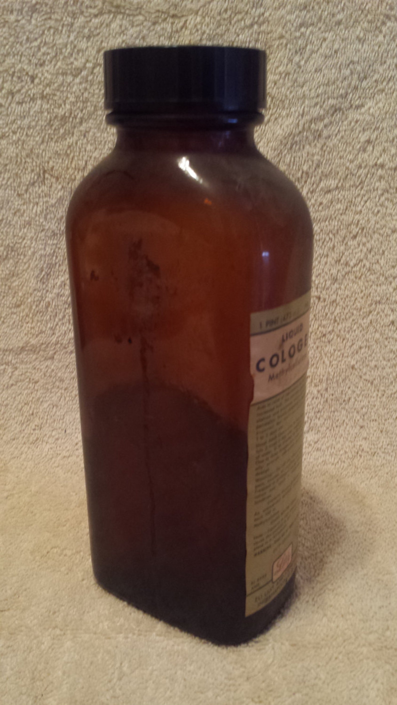 Vintage Pharmacy Eli Lilly Company Prescription Duraglas Bottle Liquid ...