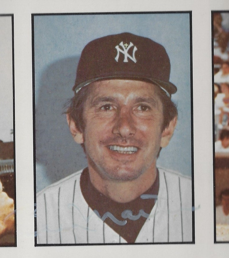 1978 NY Yankees Official Yearbook Hand Signed by Manager Billy Martin ...