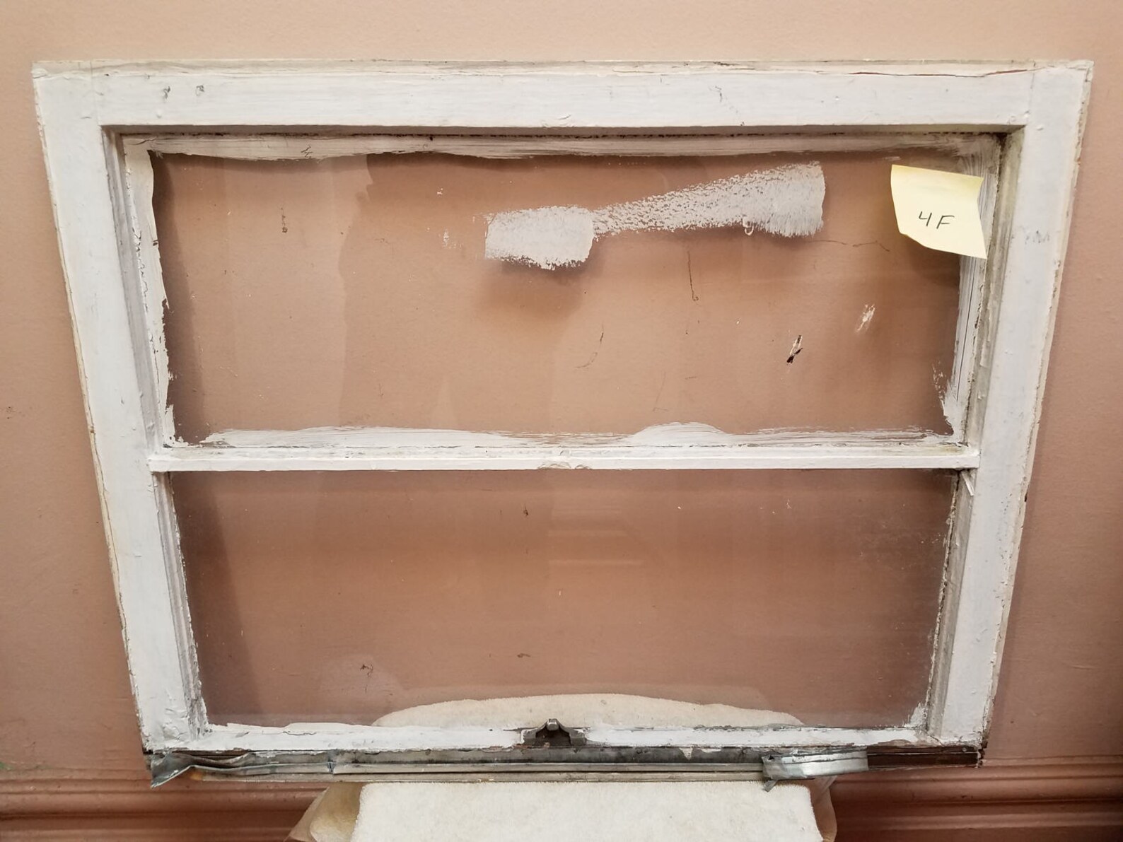 Vintage Antique Wood-vintage Reclaimed 2 Pane Window From Brooklyn, NY ...