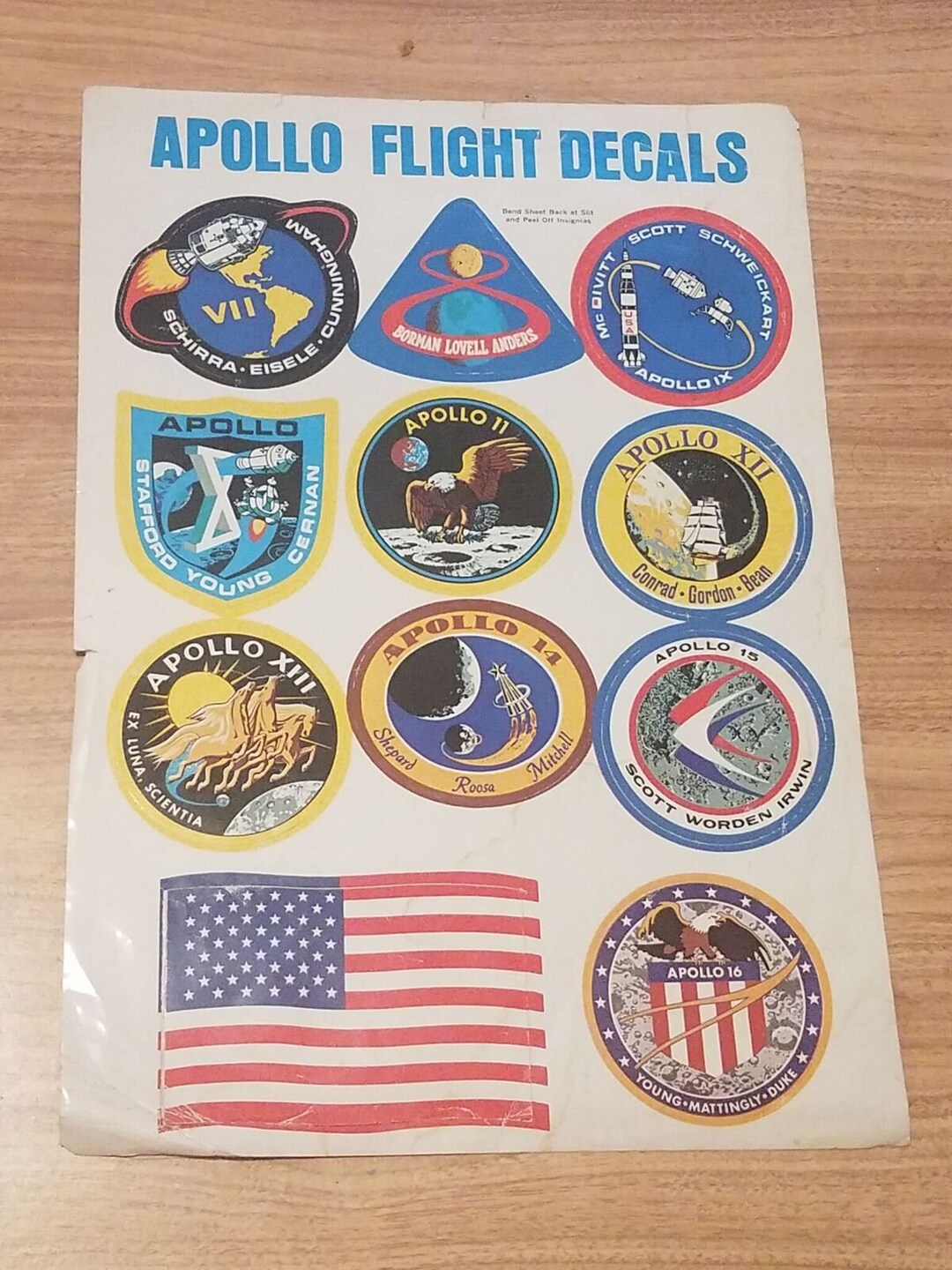 NASA National Aeronautics and Space Administration Vintage Apollo ...