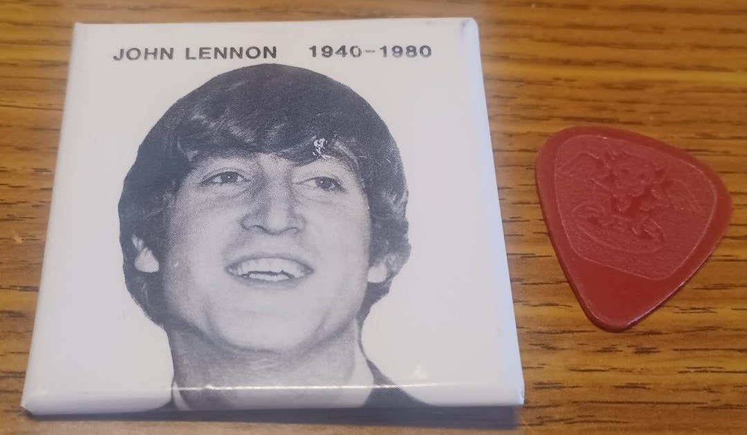 Beatles John Lennon 2 Commemorative Pin Very Nice FREE SHIPPING - Etsy