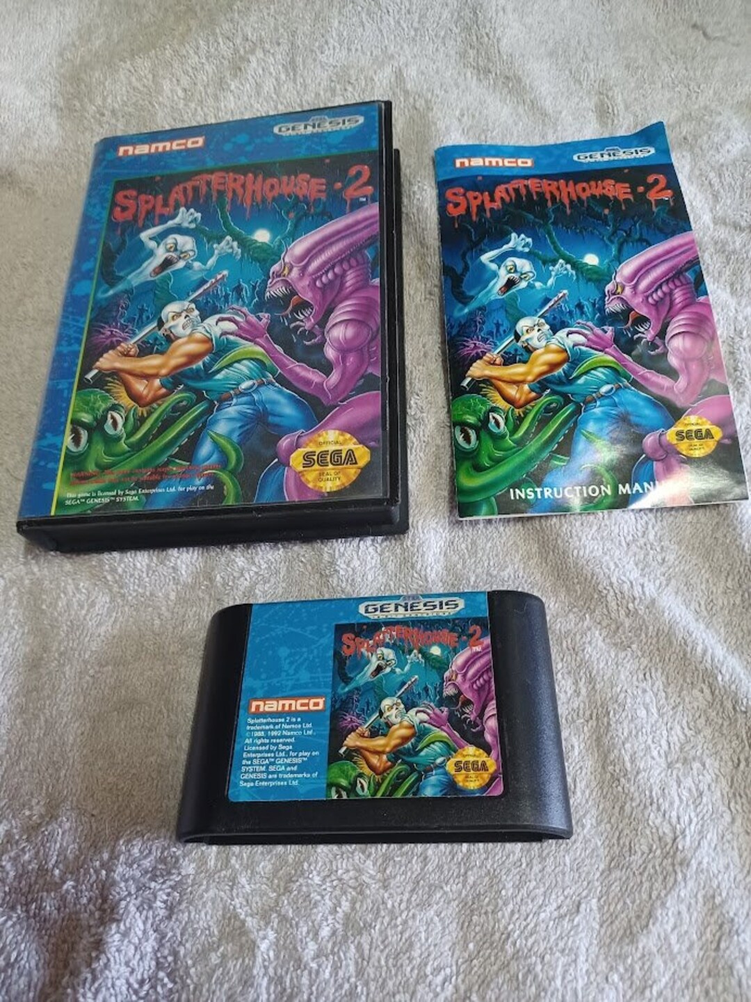 Splatterhouse 2 Sega Game Cartridge "excellent Condition" Best Offers ...