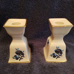 Lenox China Pagoda Series Vase and Candle Holder Set "mint Condition ...