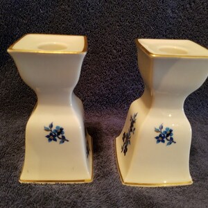 Lenox China Pagoda Series Vase and Candle Holder Set "mint Condition ...