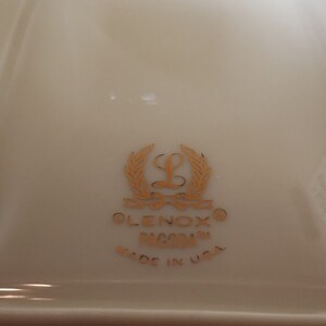 Lenox China Pagoda Series Vase and Candle Holder Set "mint Condition ...
